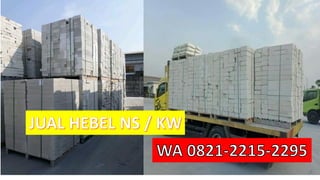 PABRIK Bata Ringan NS KW1 , WA 0821-2215-2295, harga bata hebel NS KW1 ...