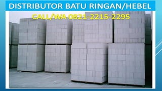 PRODUSEN Bata Ringan Indoblock SNI , WA 0821-2215-2295, harga bata hebel Indoblock SNI di ...
