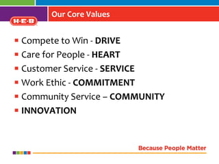 H-E-B Employee Communications | PDF