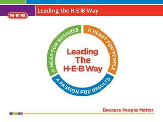 H-E-B Employee Communications | PPT