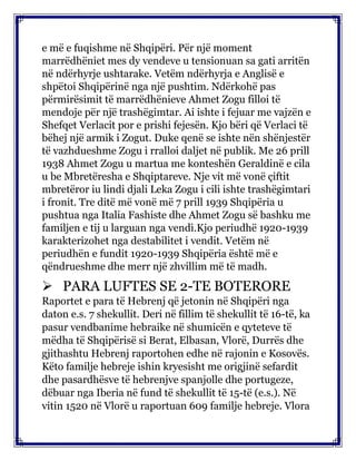 Hebrenjte ne Shqiperi Para luftes se dyte boterore KLASA 8B histori.docx