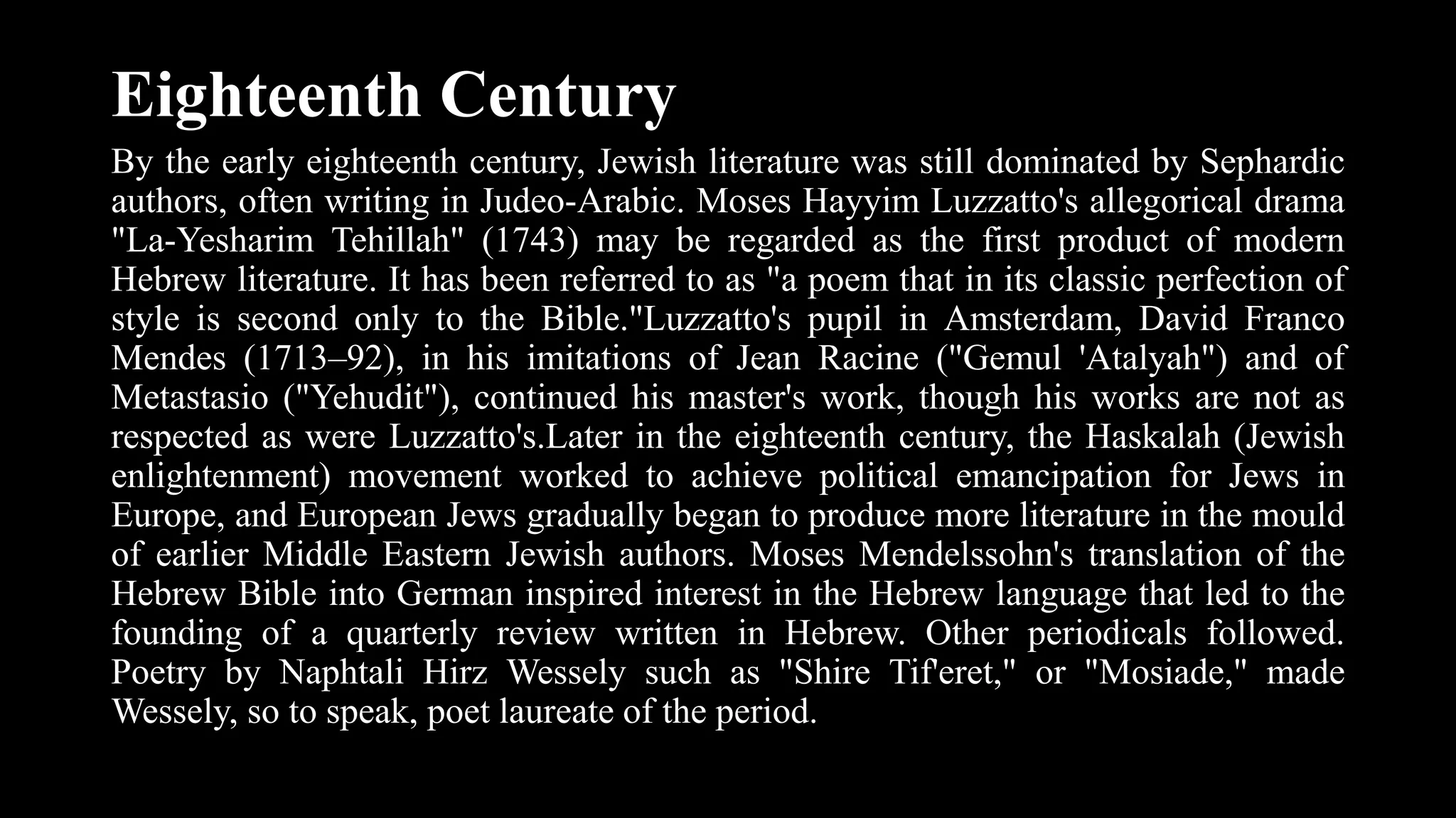 Hebrew literature | PPTX