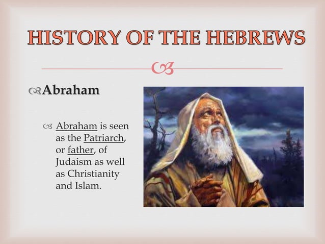 early Hebrew education | PPT