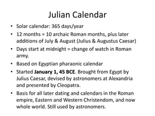 The Hebrew Calendar: It's About Time | PDF