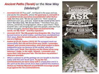 Hebrew messiah vs greek messiah | PPTX