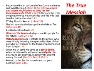 Hebrew messiah vs greek messiah | PPTX