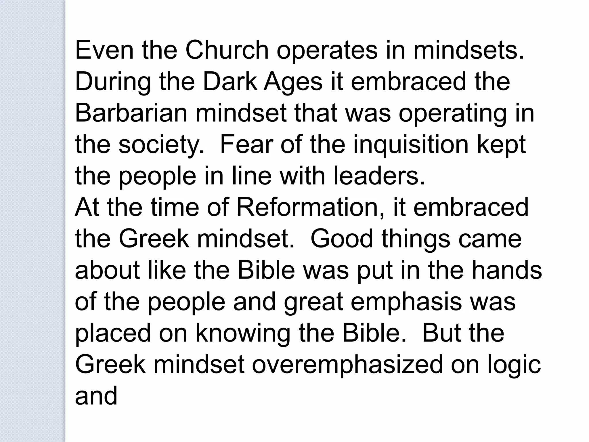 Hebrew mindset | PPTX