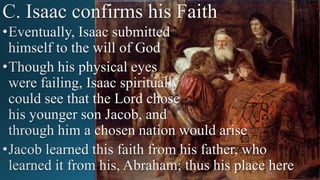 Faith Through Generations: Isaac | PPT