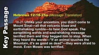 Hebrews12 18f-easter | PPT