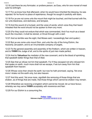 Hebrews 12 | PDF