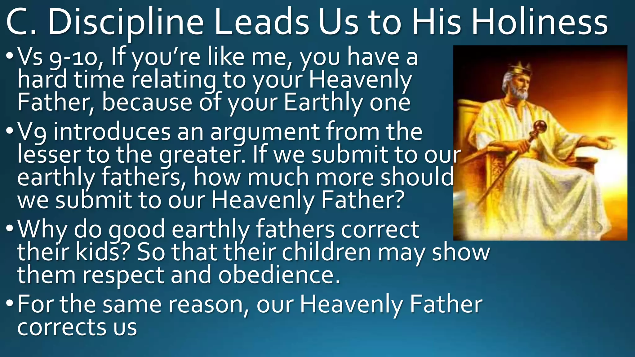 The Discipline of God | PPTX