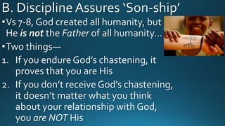 The Discipline of God | PPTX