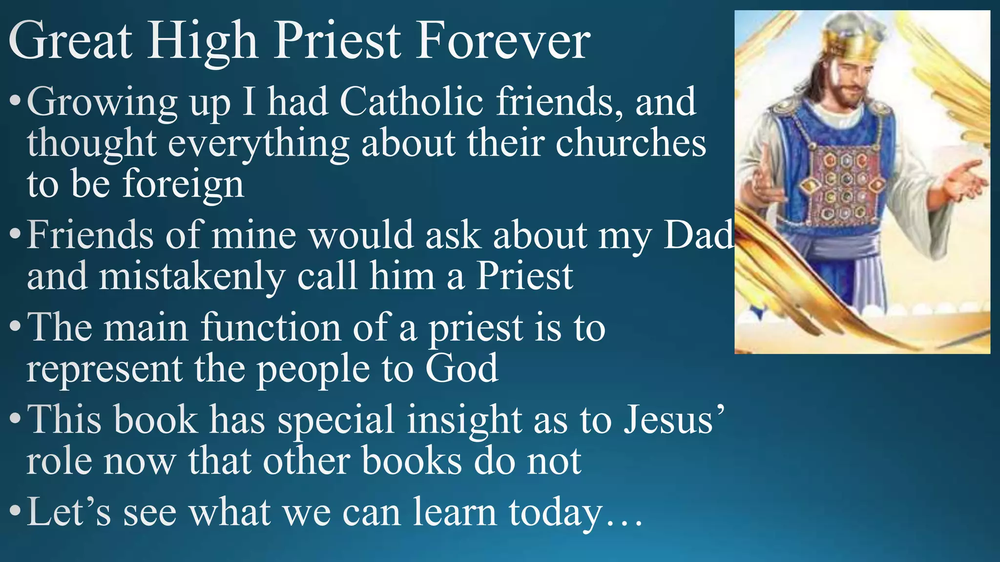 Great High Priest Forever | PPT