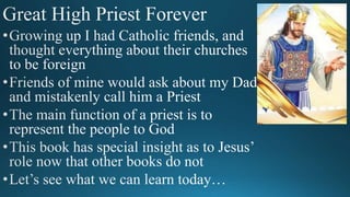 Great High Priest Forever | PPT