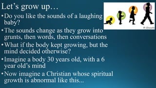 Let's Grow Up Together | PPTX