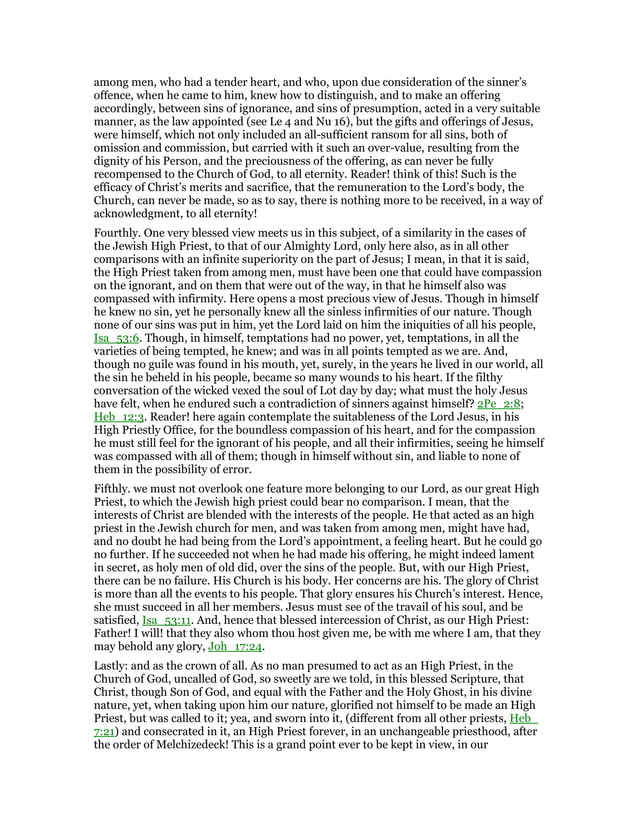 Hebrews 5 commentary | PDF