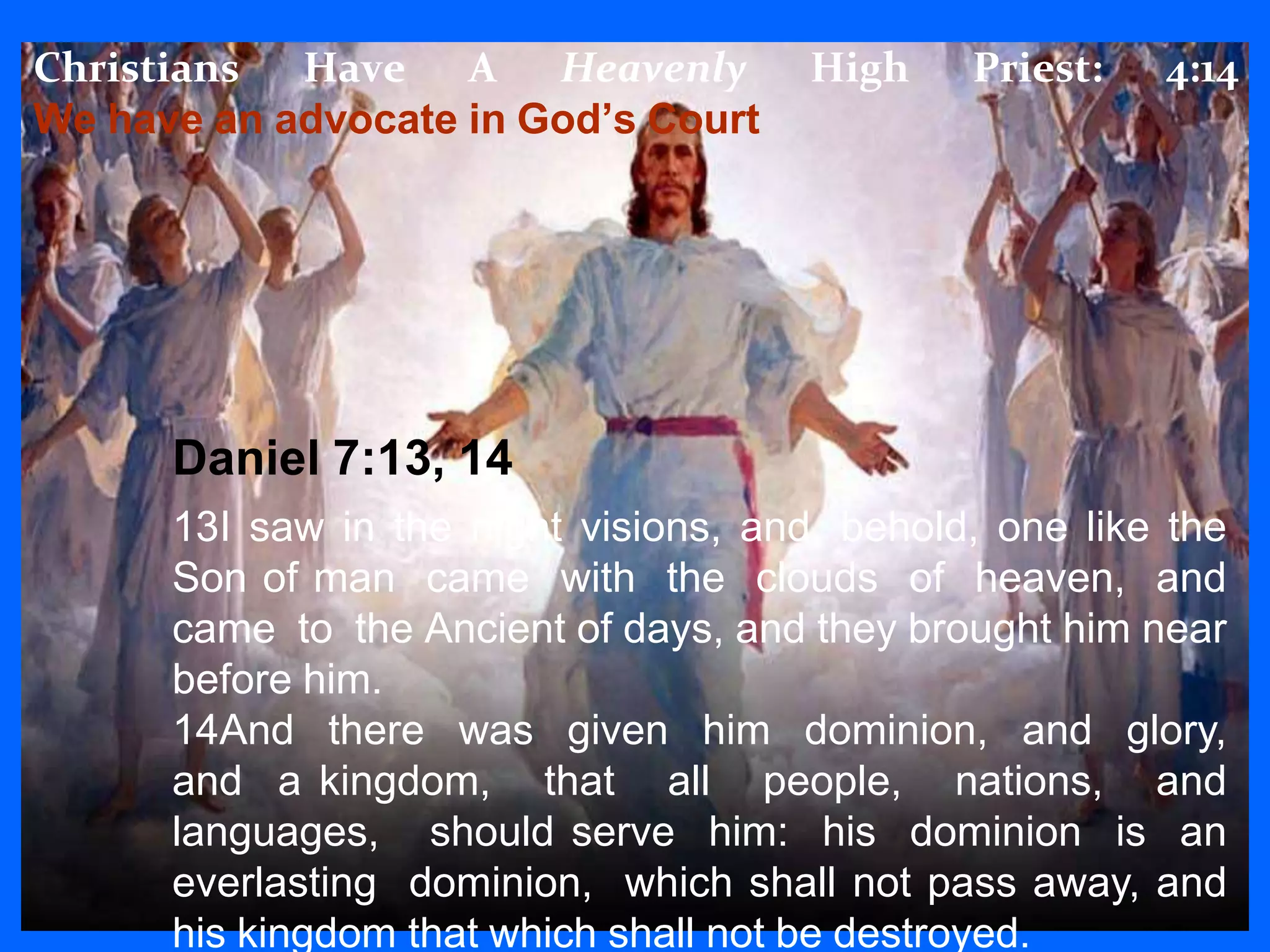 Hebrews Chapter 4;14 5;10 | PPT
