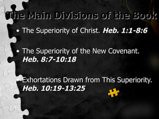 Hebrews intro sermon ppt | PPT