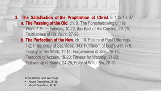 Hebrews: a study guide | PPTX