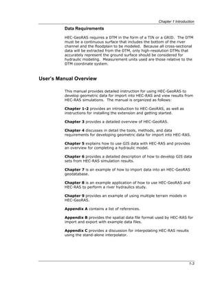 Hec geo ras-43_users_manual | PDF