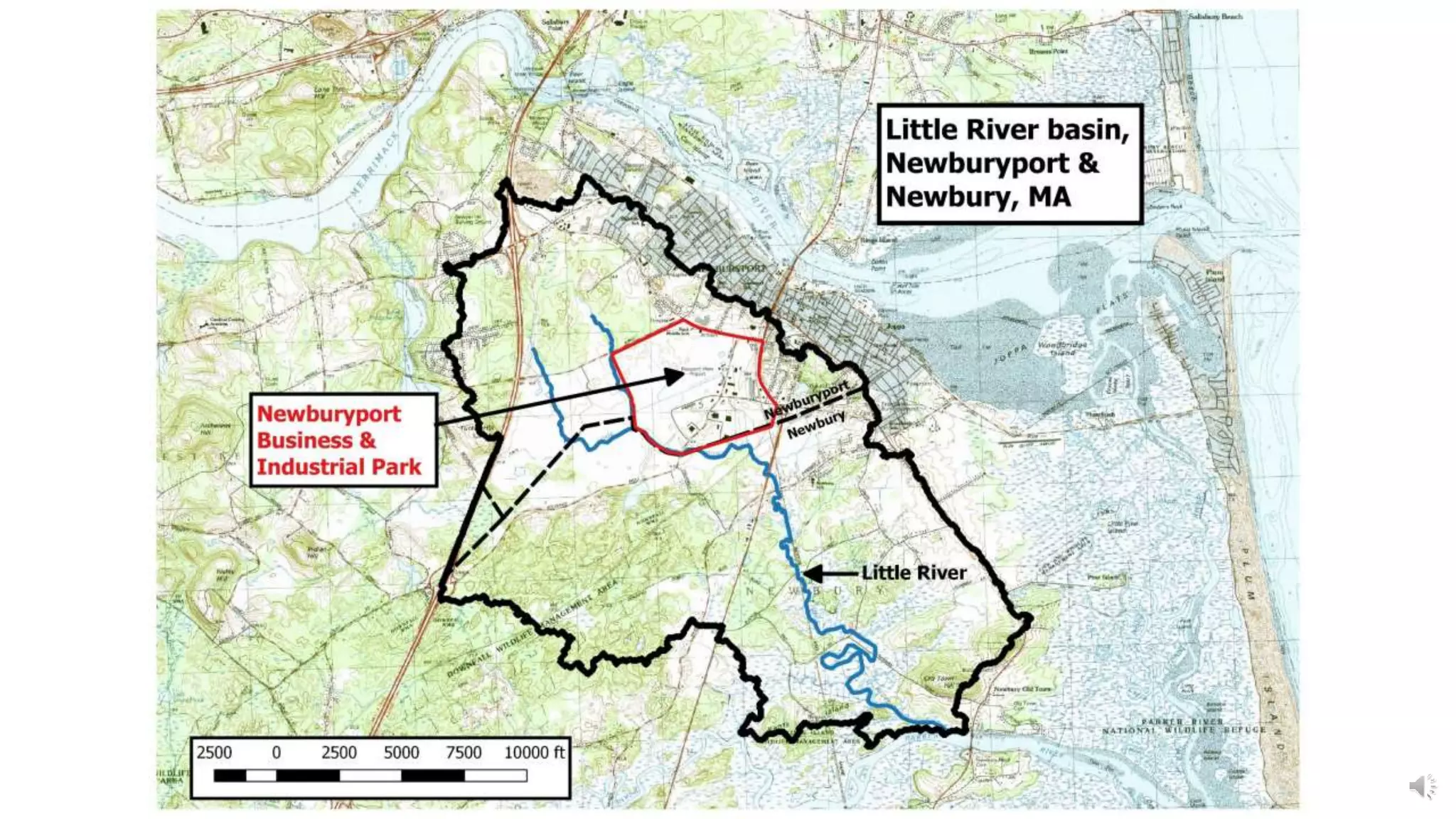 Hec ras flood modeling little river newburyport | PPTX