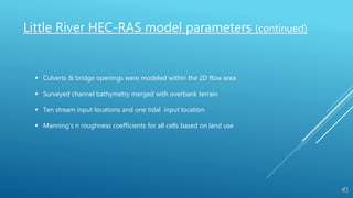 Hec ras flood modeling little river newburyport | PPTX