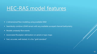 Hec ras flood modeling little river newburyport | PPTX
