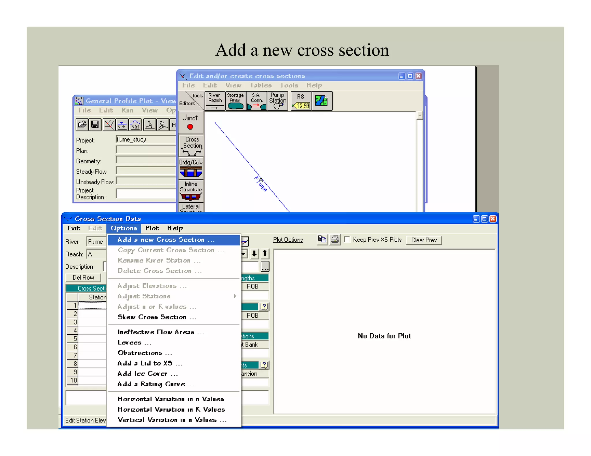 Hec ras tutorial-flume_example | PDF