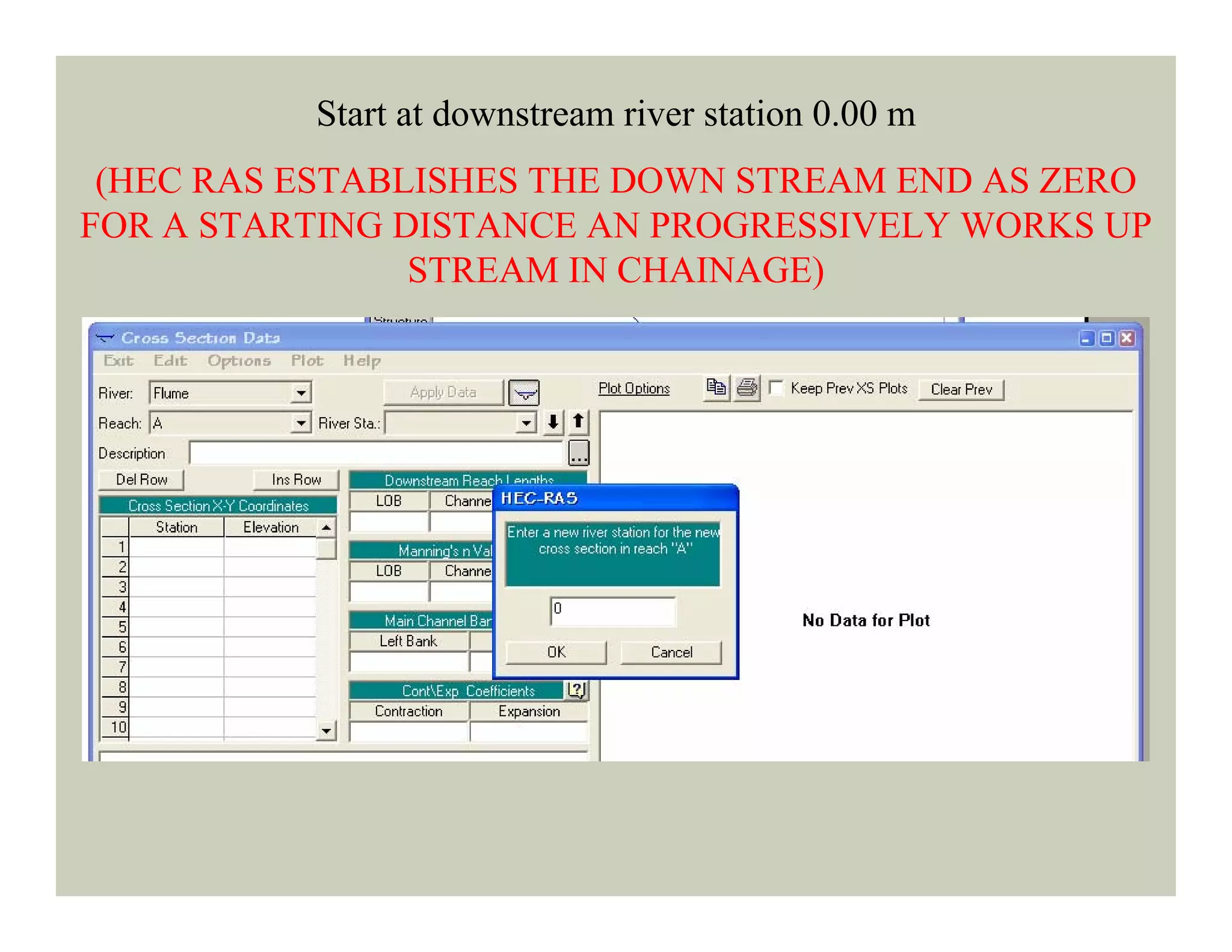 Hec ras tutorial-flume_example | PDF