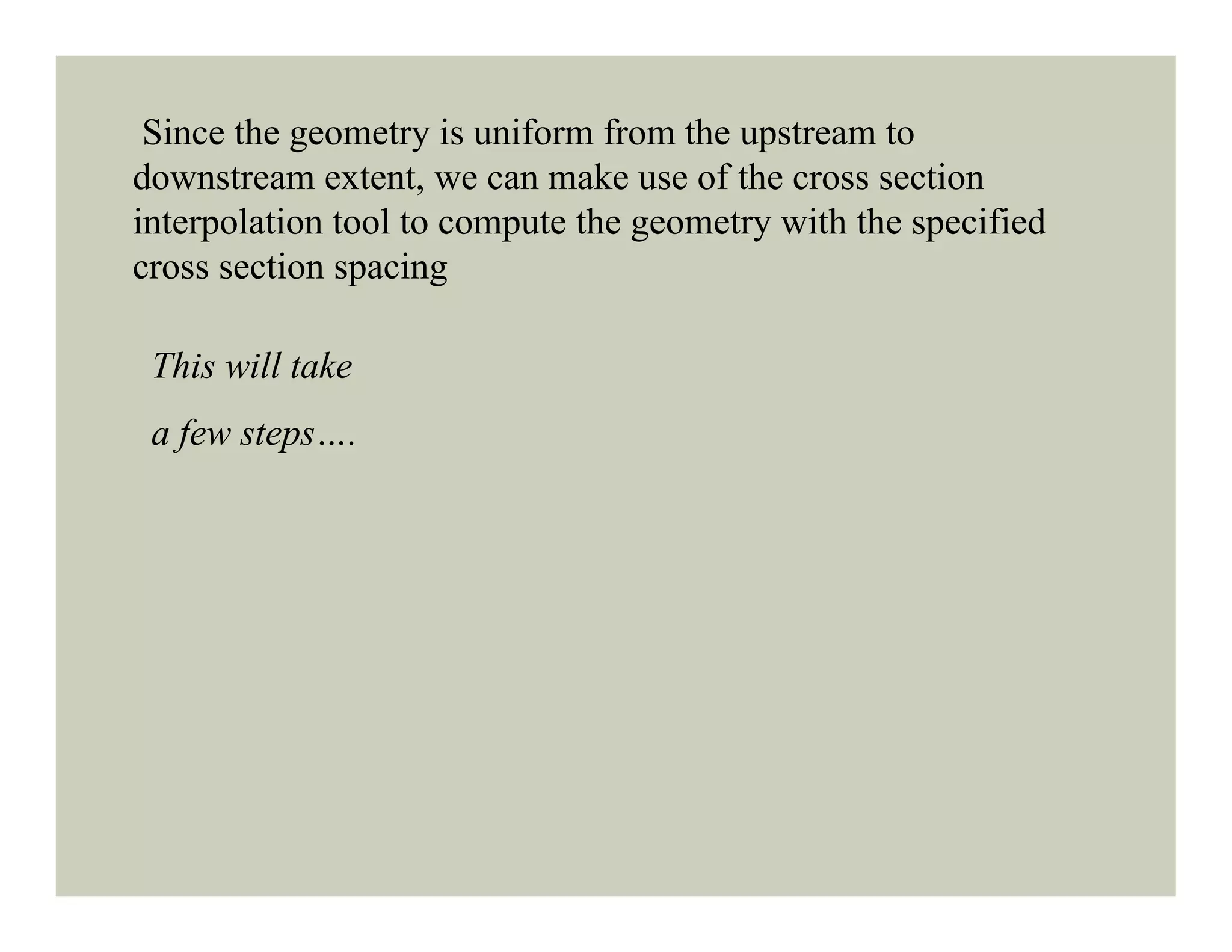 Hec ras tutorial-flume_example | PDF