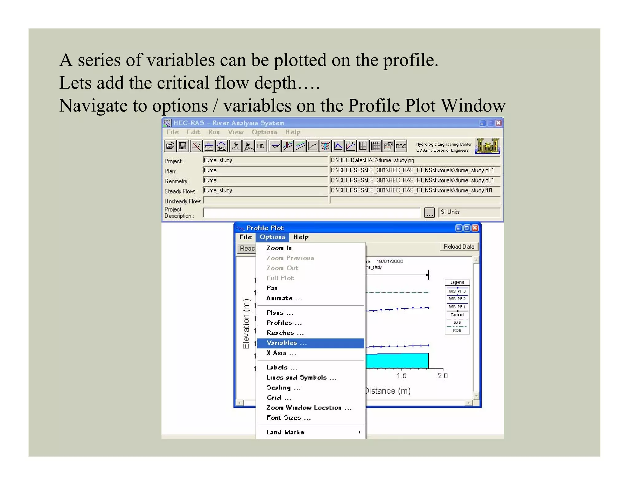 Hec ras tutorial-flume_example | PDF