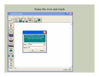 Hec ras tutorial-flume_example | PDF