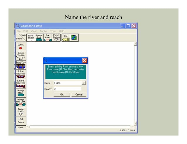 Hec ras tutorial-flume_example | PDF