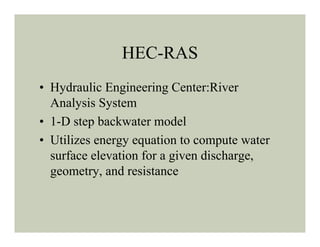 Hec ras tutorial-flume_example | PDF