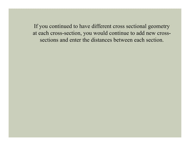 Hec ras tutorial-flume_example | PDF