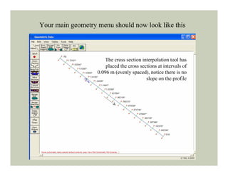 Hec ras tutorial-flume_example | PDF