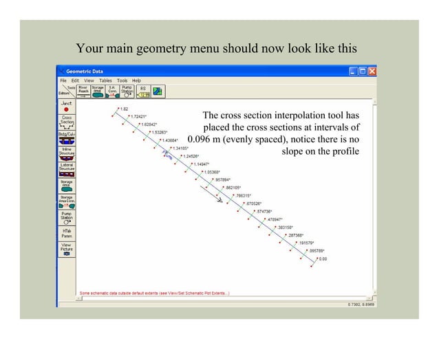Hec ras tutorial-flume_example | PDF