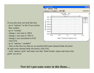 Hec ras tutorial-flume_example | PDF