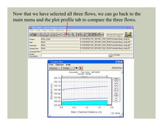 Hec ras tutorial-flume_example | PDF
