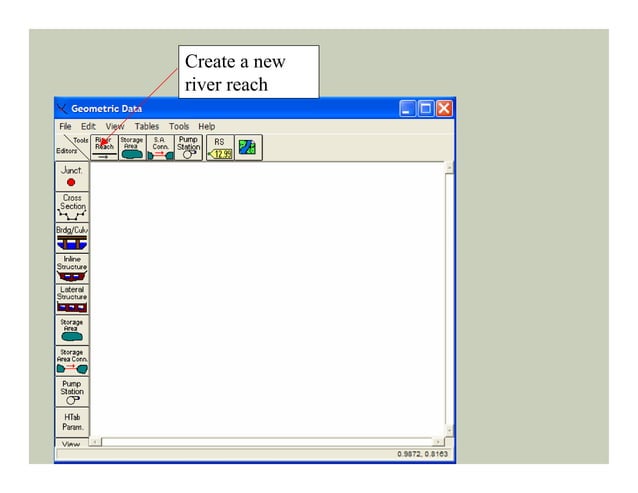 Hec ras tutorial-flume_example | PDF