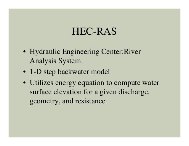 Hec ras tutorial-flume_example