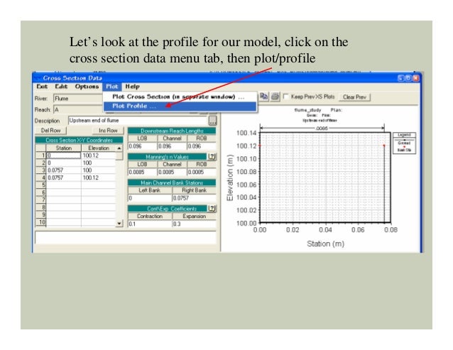 Hec ras example projects - honzoom