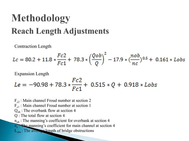 HEC-RAS tutorial on single bridge | PPTX