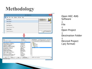 HEC-RAS tutorial on single bridge | PPTX