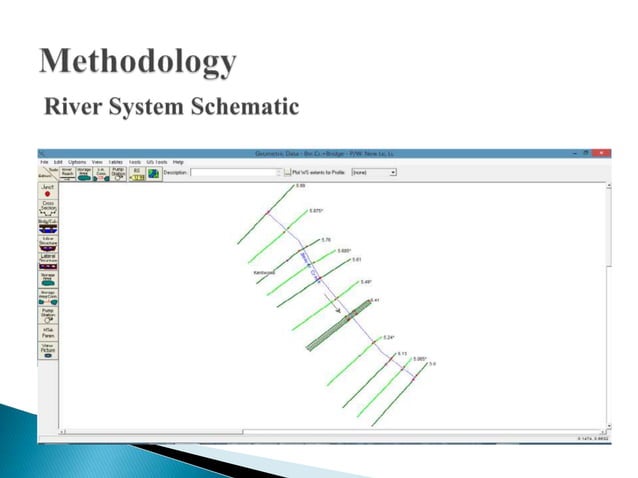 HEC-RAS tutorial on single bridge | PPTX