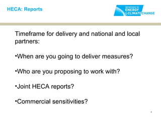 HECA is BACK - DECC HECA overiew | PPT