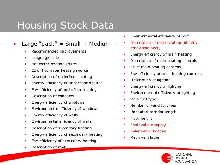 HECA is BACK - making use of data