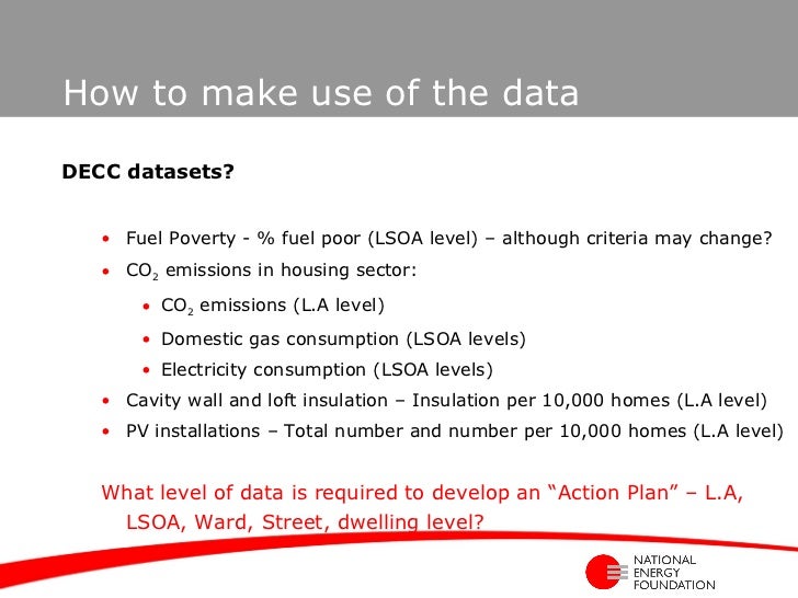 HECA is BACK - making use of data