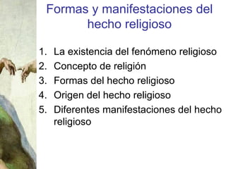Hecho Religioso | PPT