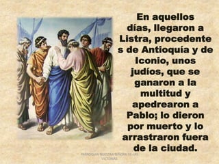Hechos de los apóstoles 14, 19 28 | PPTX